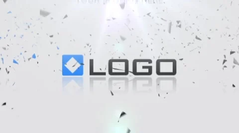After Effects: Corporate Logo & Text Fall Slam Shatter Explosion Reveal ...