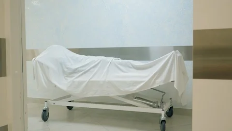 The corpse of man comes back to life in ... | Stock Video | Pond5