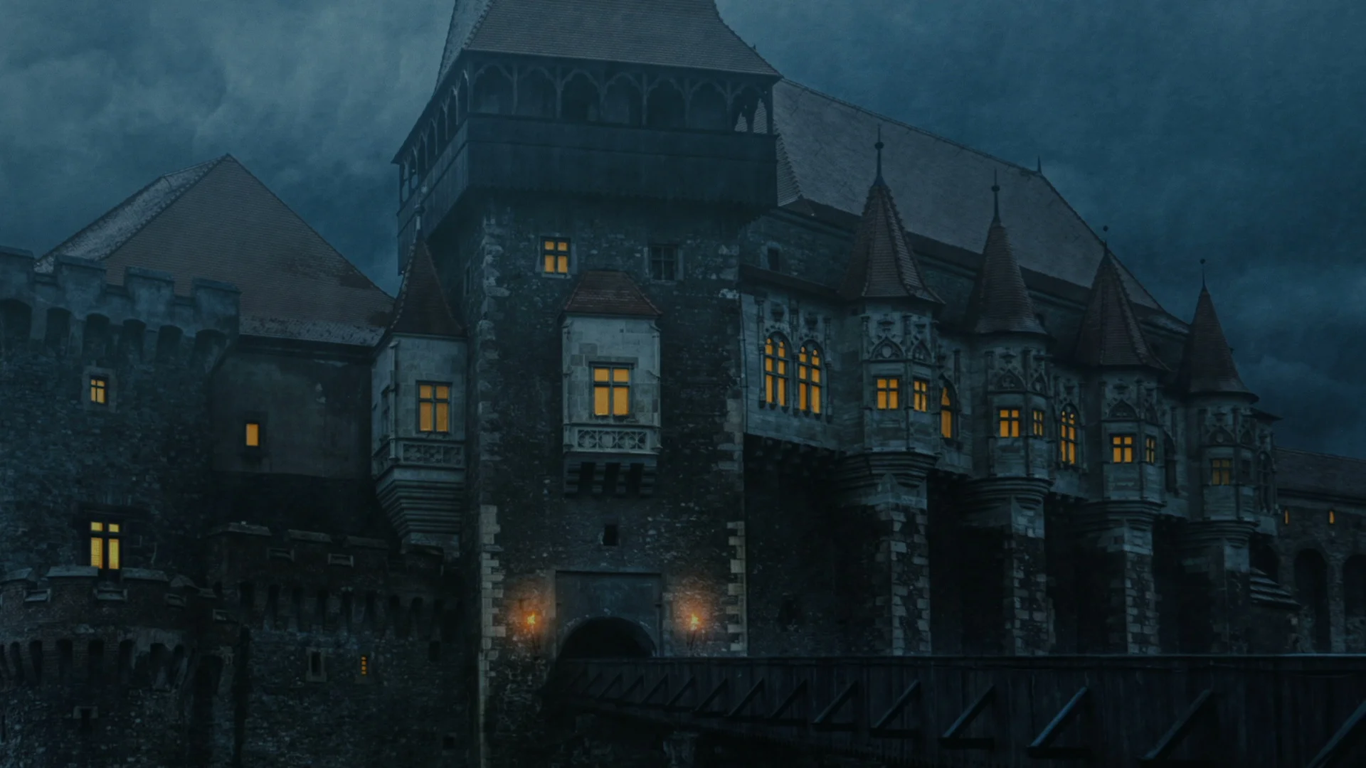 Wallpaper Fog Romania Transylvania The Corvin Castle Images For