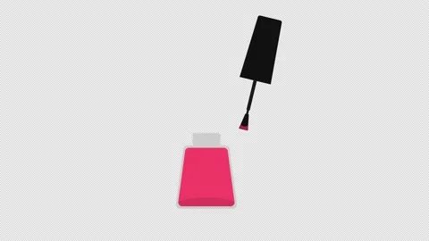 After Effects: Cosmetics nail polish animation with project file #237255457
