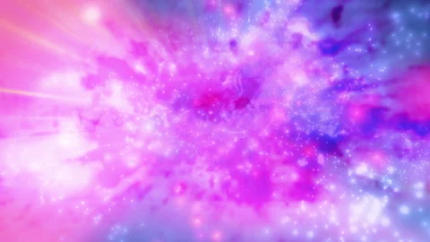 Cosmic space nebula particle looping ani... | Stock Video | Pond5