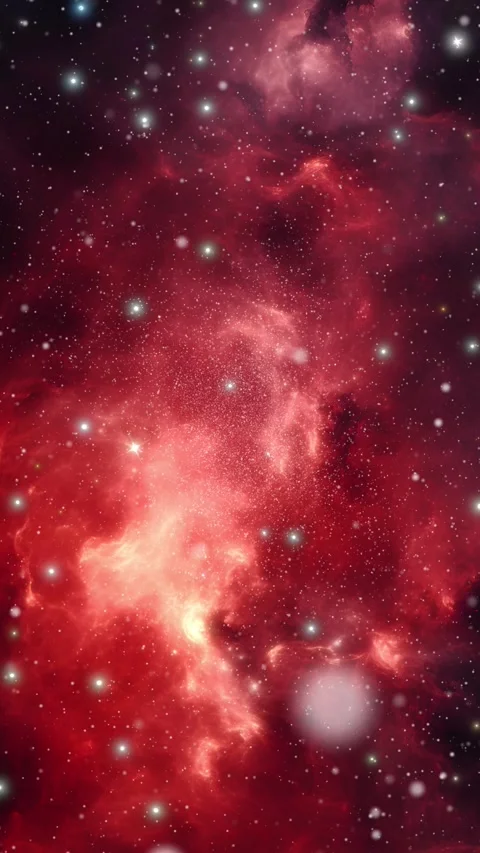 Cosmic vertical galaxy background. | Stock Video | Pond5
