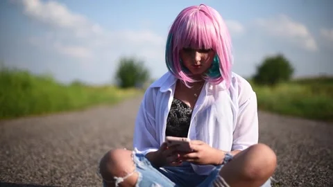 Anime Girl Using Stock Videos – Royalty-Free HD & 4K Videos