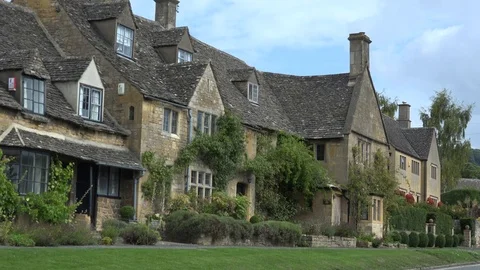 Cotswolds traditional buildings 4K | Stock Video | Pond5