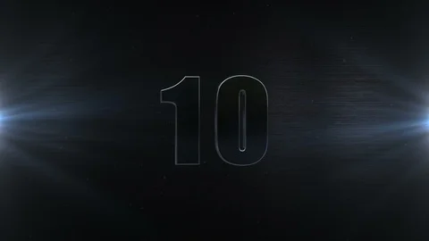 Countdown Intro Stock Video Footage | Royalty Free Countdown Intro Videos | Pond5