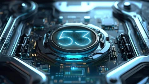 Countdown 60 seconds. Countdown 1 minute... | Stock Video | Pond5