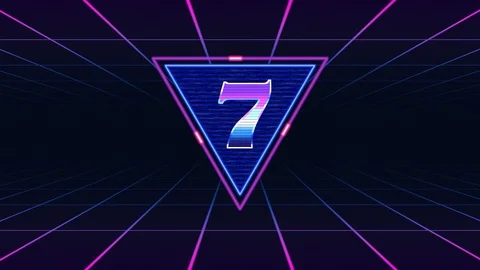 Countdown - 80's Retro Futuristic Countd... | Stock Video | Pond5