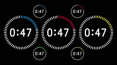 Countdown Clock Sixty Seconds Stock Video Footage | Royalty Free ...