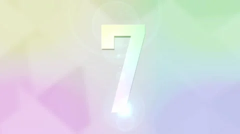 Countdown Color ~ After Effects Template #41002890 | Pond5