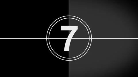 Counter Countdown Leader Stock Videos – Royalty-Free HD & 4K Videos | Pond5