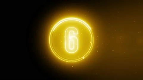 Countdown neon lights numbers. Countdown... | Stock Video | Pond5