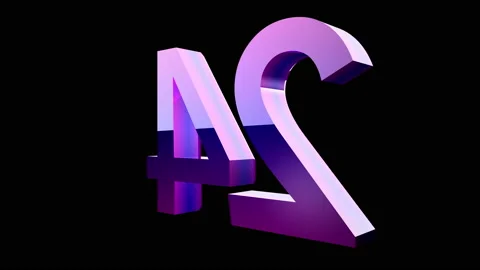 CountDown Number 3D animation neon led b... | Stock Video | Pond5