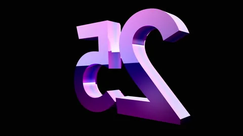 CountDown Number 3D animation neon led b... | Stock Video | Pond5