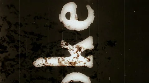 Countdown Film Leader Stock Videos – Royalty-Free HD & 4K Videos | Pond5