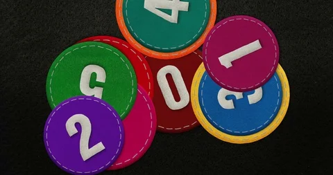 Countdown Stop-Motion-Animation. 10 seco... | Stock Video | Pond5