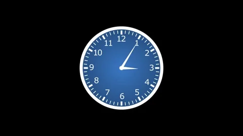 Countdown Timer Concept with Analog Cloc... | Stock Video | Pond5