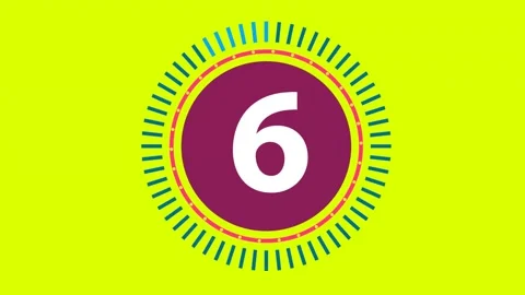 Countdown Timer Green screen Animation.c... | Stock Video | Pond5