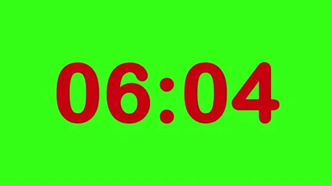 Countdown Green Green Screen Stock Footage ~ Royalty Free Stock Videos ...