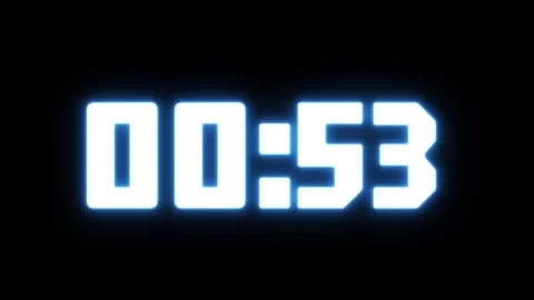 Animated Countdown Timer Stock Footage ~ Royalty Free Stock Videos | Pond5