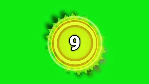 Counting number animated motion graphics... | Stock Video | Pond5