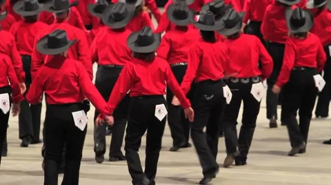 Country and Western Line Dancing | Stock Video | Pond5