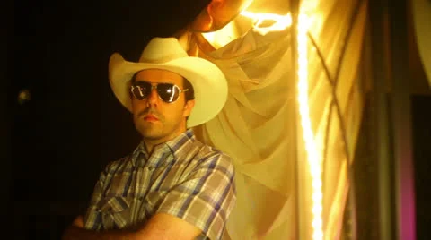 Man Standing Idle Stock Footage ~ Royalty Free Stock Videos | Pond5