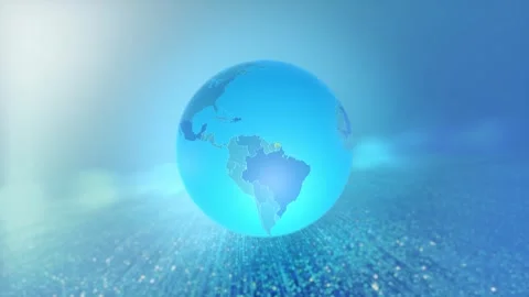 Country Zoom Animated Stylized World Map... | Stock Video | Pond5