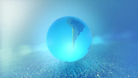 Country Zoom Animated Stylized World Map... | Stock Video | Pond5