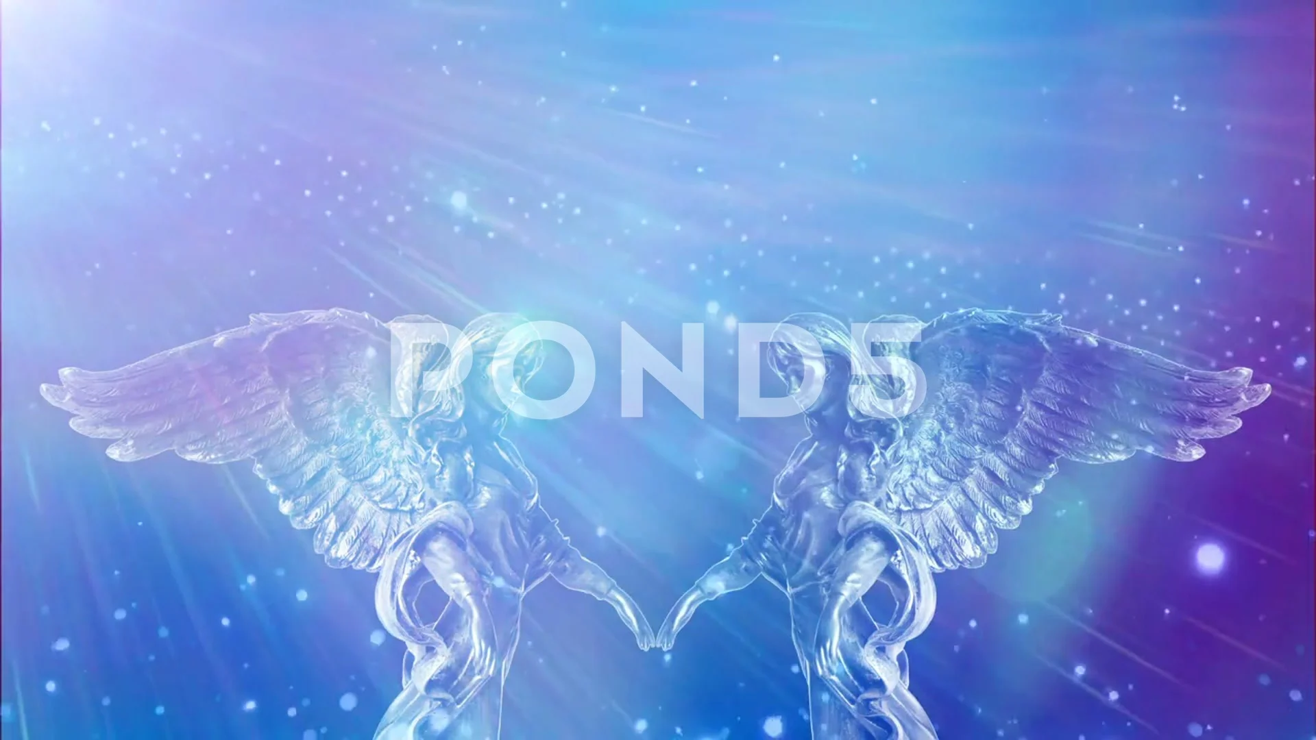 Ethereal Hearts Background