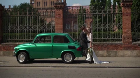 Vintage Wedding Car Stock Videos – Royalty-Free HD & 4K Videos