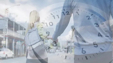 Couple Clock T Stock Videos – Royalty-Free HD & 4K Videos