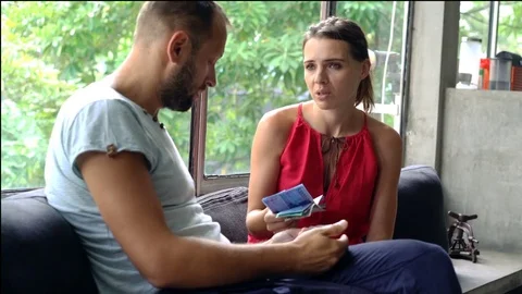 Couple Arguing Money Stock Videos – Royalty-Free HD & 4K Videos