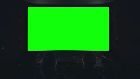 Couple Theater Green Screen Movie View Z... | Stock Video | Pond5