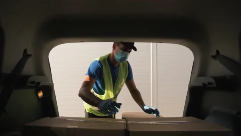 Food Delivery Delivery Stock Videos – Royalty-Free HD & 4K Videos