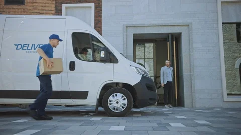 Delivery Truck Stock Video Footage | Royalty Free Delivery Truck Videos ...