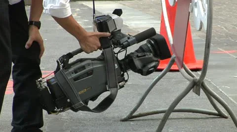 News Camera Crews Stock Footage ~ Royalty Free Stock Videos | Pond5