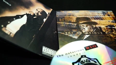 covers and cd inserts of the singer Tupa... | Stock Video | Pond5