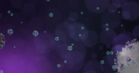 COVID-19 Virus Looping 4K Animated Backg... | Stock Video | Pond5