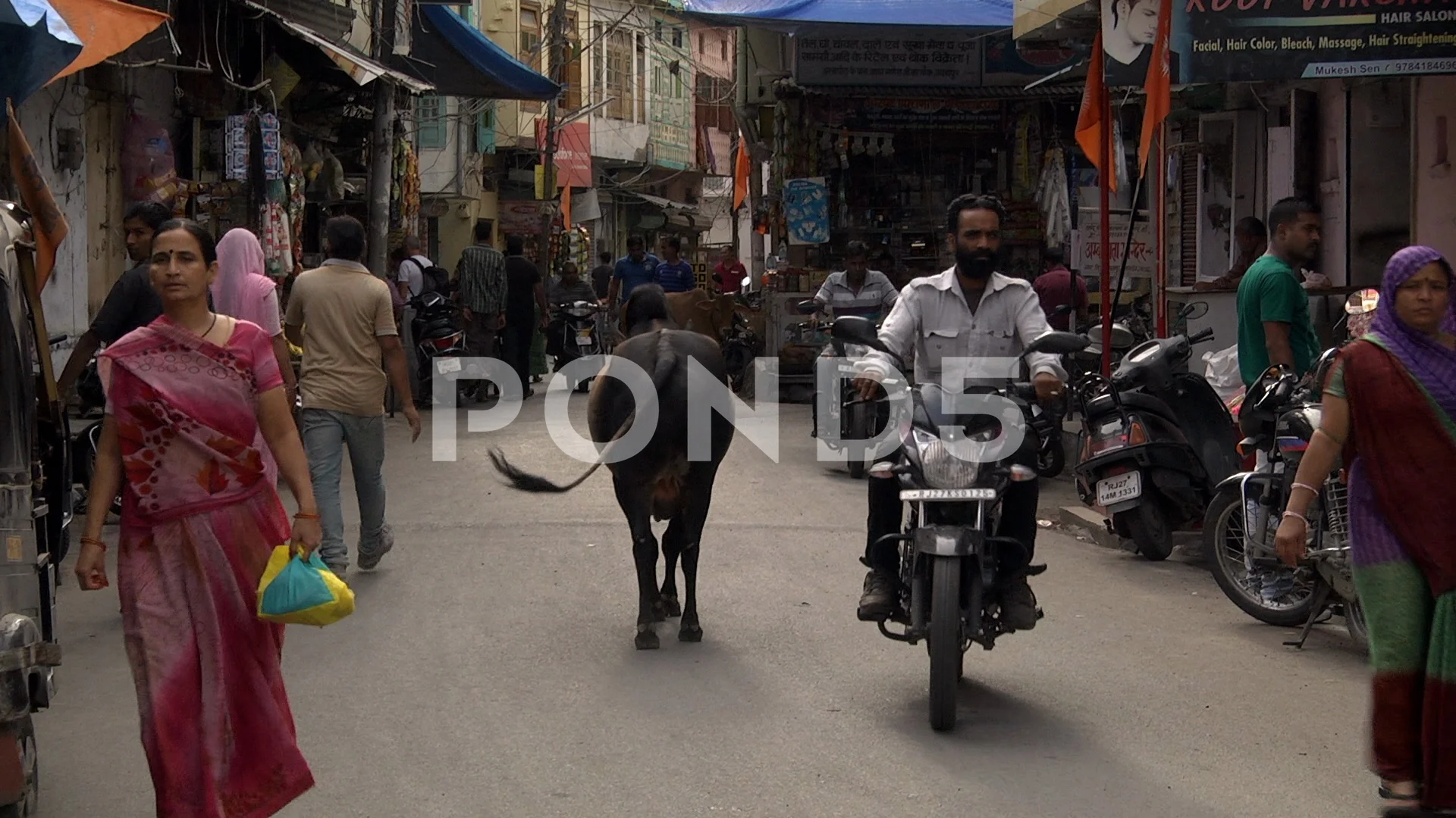 Nonchalantly Walking