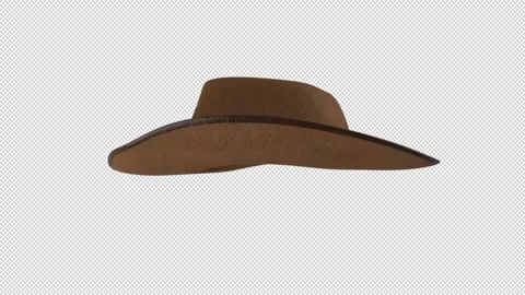 Cowboy hat Western sprite element loop w... | Stock Video | Pond5