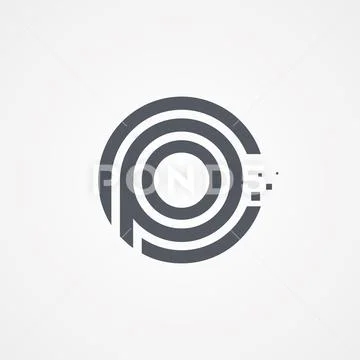 CPO letter for your best business symbol Illustration #234685676