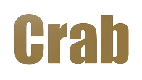 Crab Animated Word Cloud Isolated On Whi... | Stock Video | Pond5
