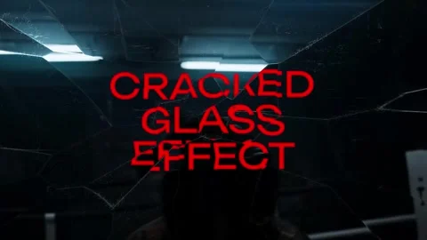 Cracked Glass Effect ~ After Effects Project #281821910