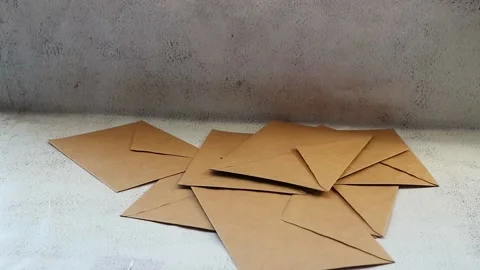 Envelopes Falling Stock Footage ~ Royalty Free Stock Videos | Pond5