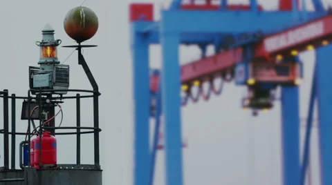 Loading Ships Signal Port Stock Video Footage | Royalty Free Loading ...