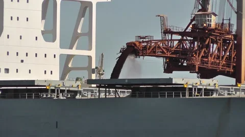 Ore Boat Loading Stock Video Footage | Royalty Free Ore Boat Loading ...