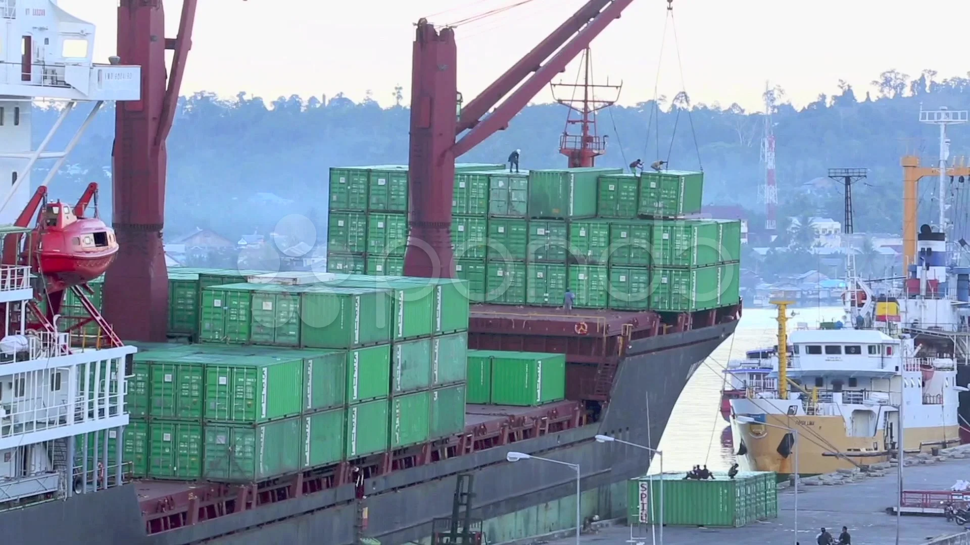 Container Ship Loading