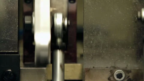 Crankshaft of an Industrial Machine in M... | Stock Video | Pond5