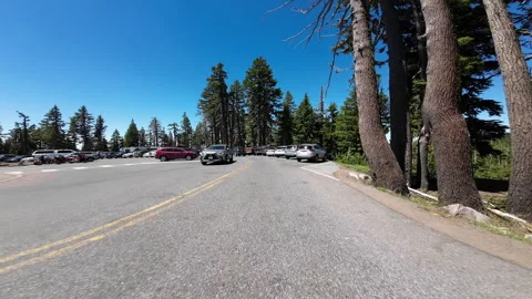 Crater Lake National Park Rim Village 01... | Stock Video | Pond5
