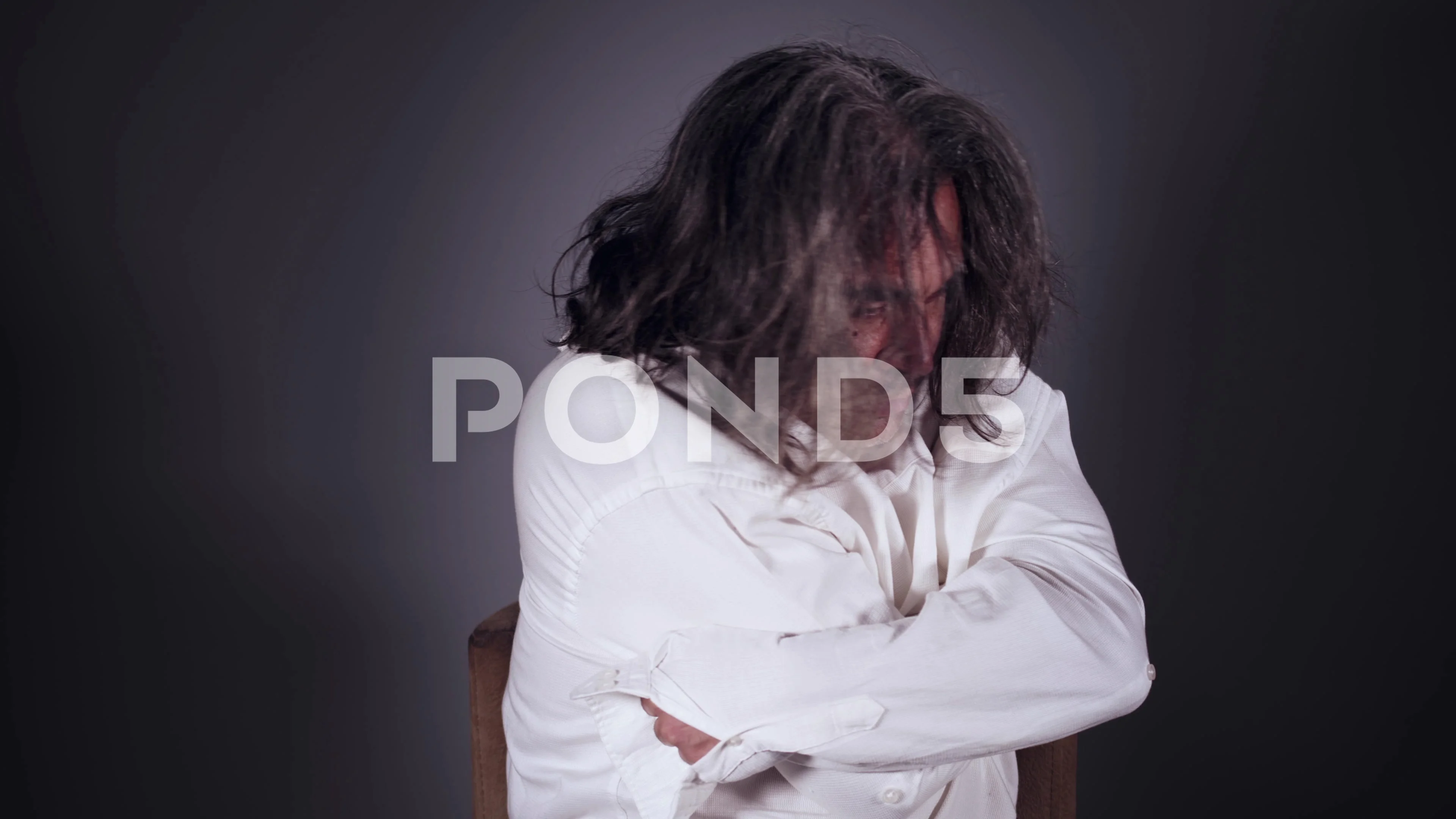 Crazy Man Straight Jacket